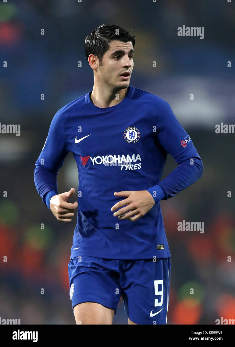 Chelsea's Alvaro Morata during the UEFA Champions League, Group C match ...