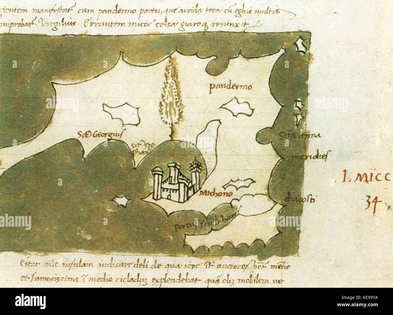 1400s italy map hi-res stock photography and images - Alamy