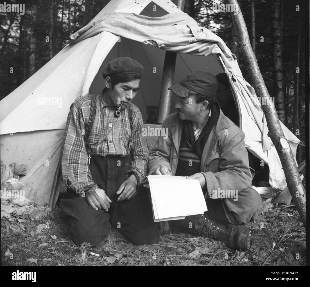 Joseph Benoit et Paul Provencher Stock Photo - Alamy