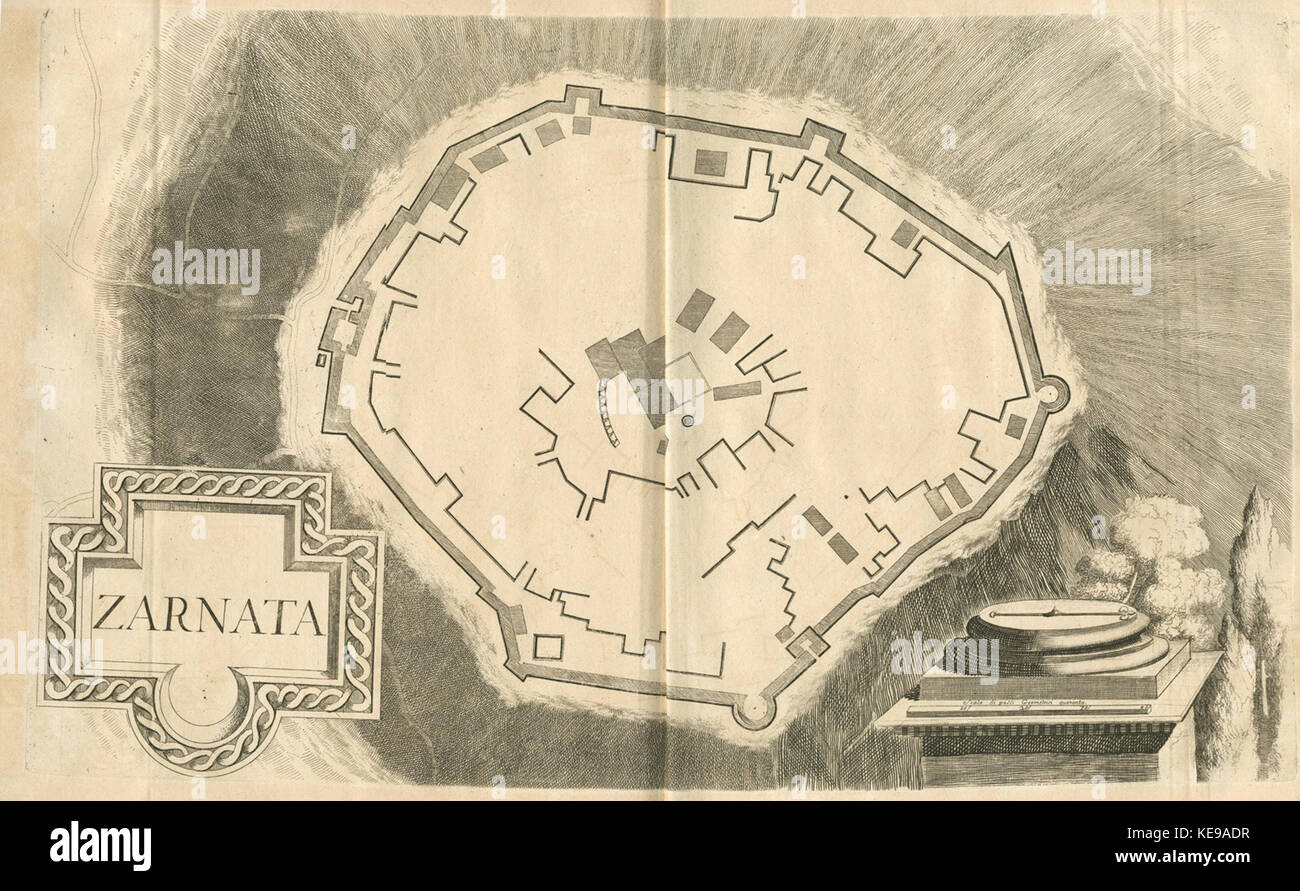 Zarnata Coronelli Vincenzo 1687 Stock Photo - Alamy