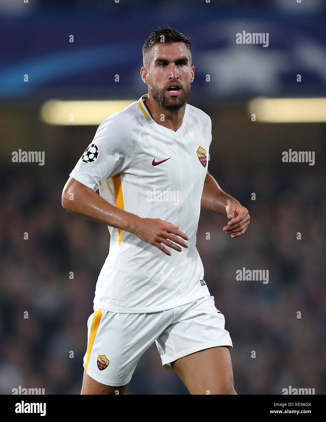 Roma's Kevin Strootman during the UEFA Champions League, Group C match ...