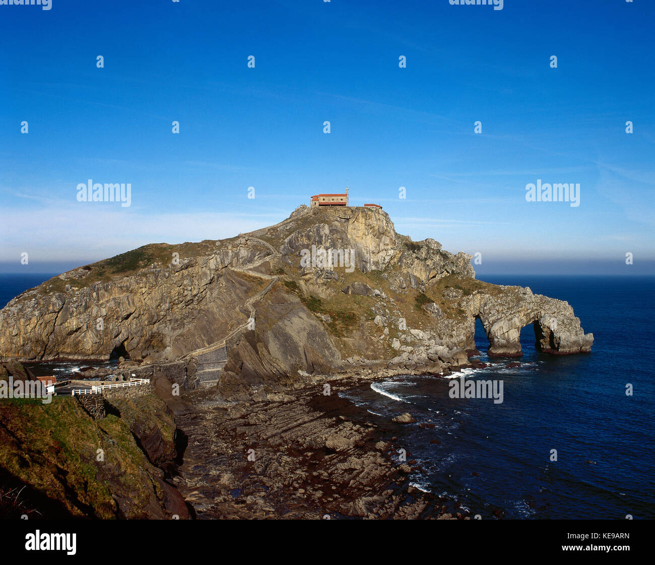 Bermeo, province of Vizcaya (Bizkaia), Basque Country, Spain Stock ...