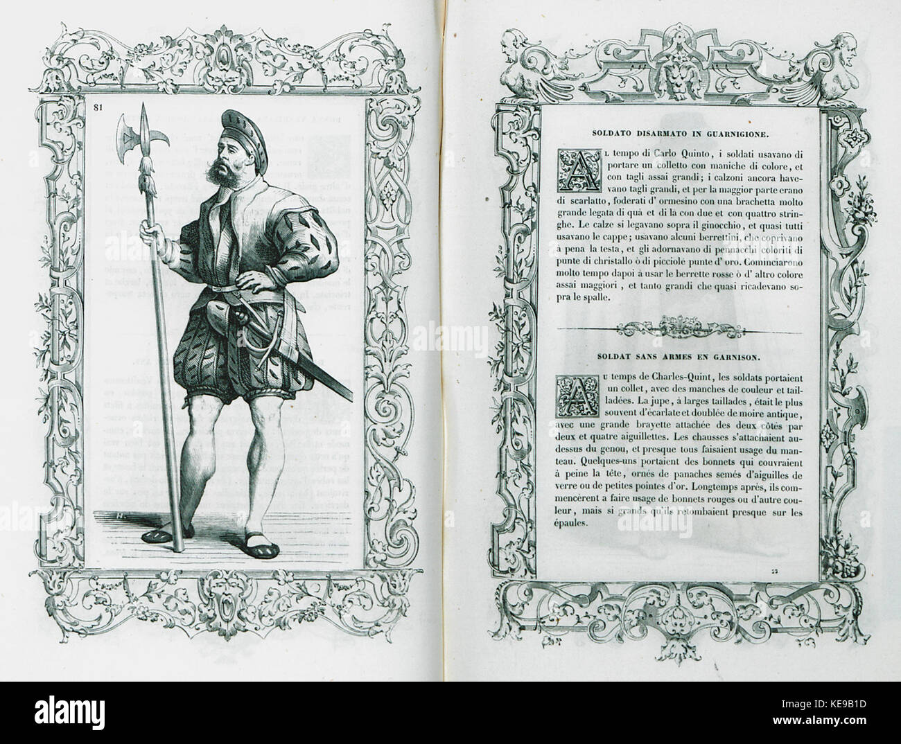 Cesare vecellio soldato hi-res stock photography and images - Alamy