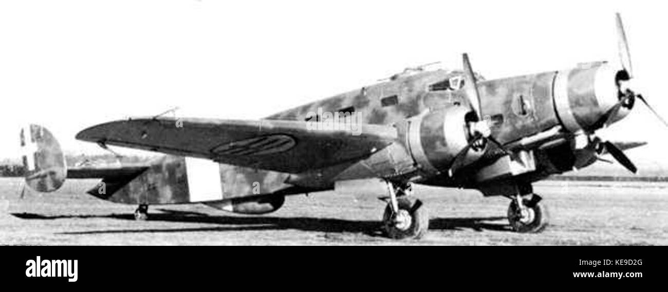 Savoia Marchetti SM.84 02 Stock Photo - Alamy