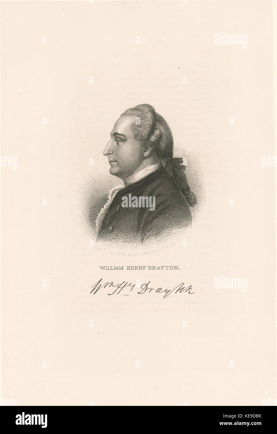 William Henry Drayton (NYPL b12610211 423721 Stock Photo - Alamy
