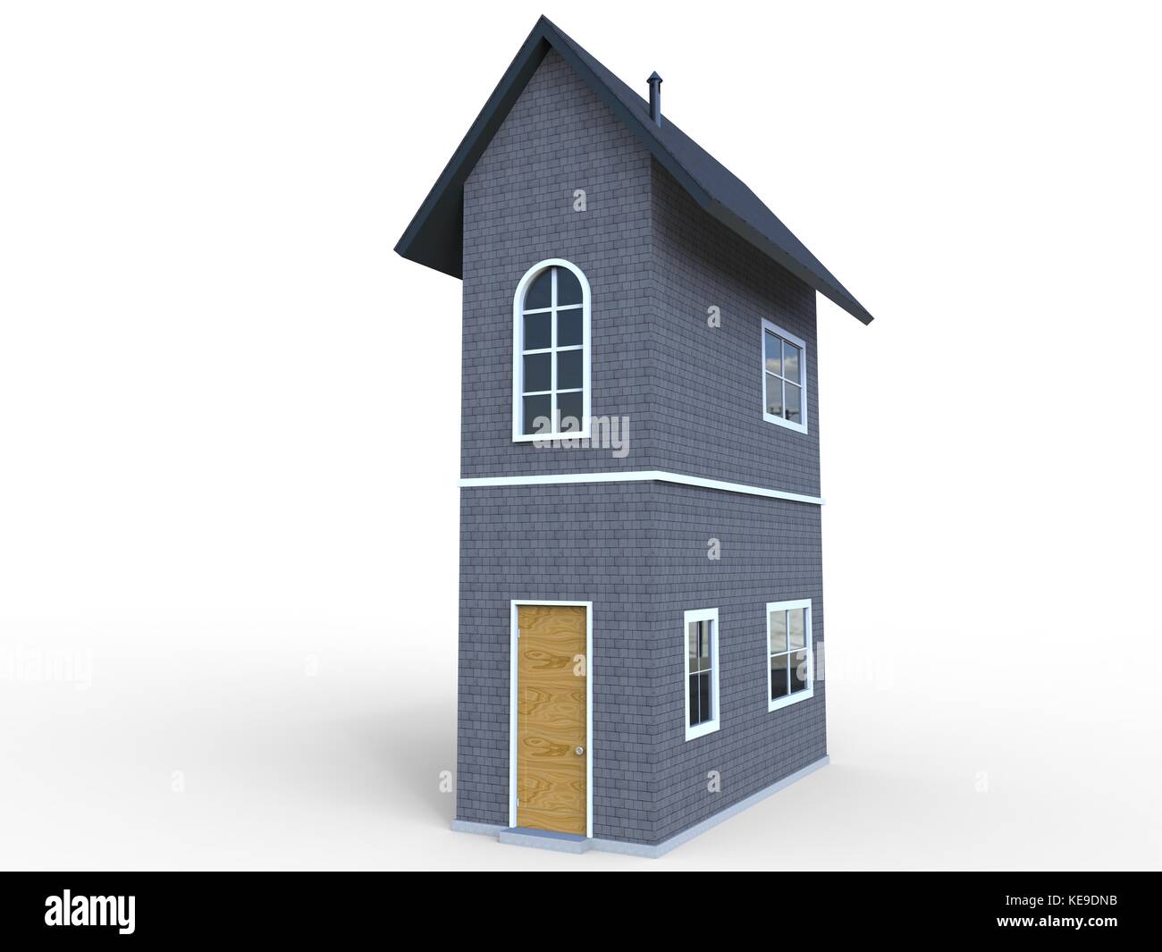 Very narrow house - small building Stock Photo - Alamy