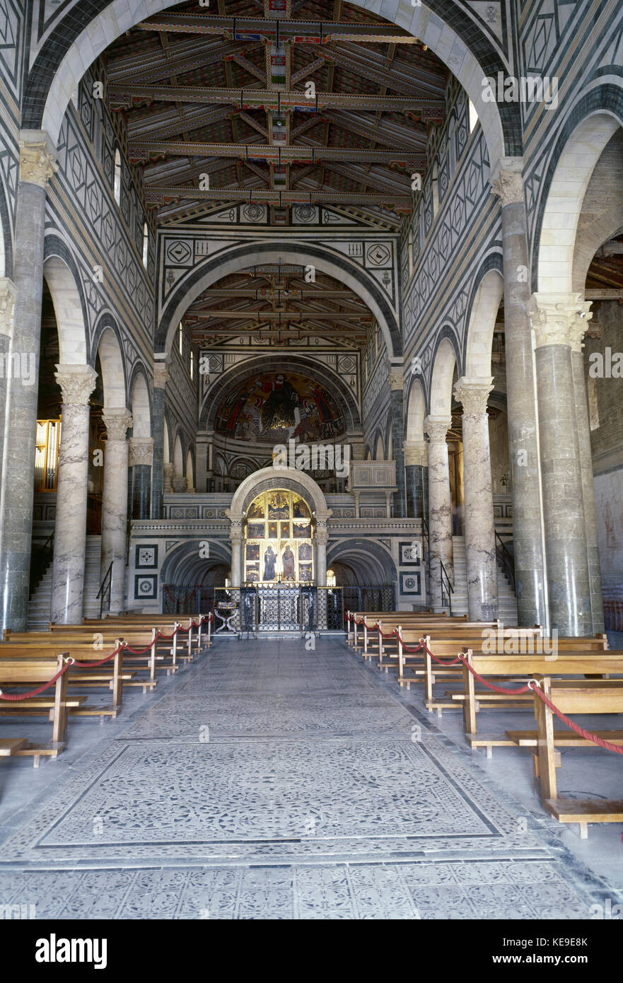 Abbey of San Miniato al Monte (St Stock Photo - Alamy