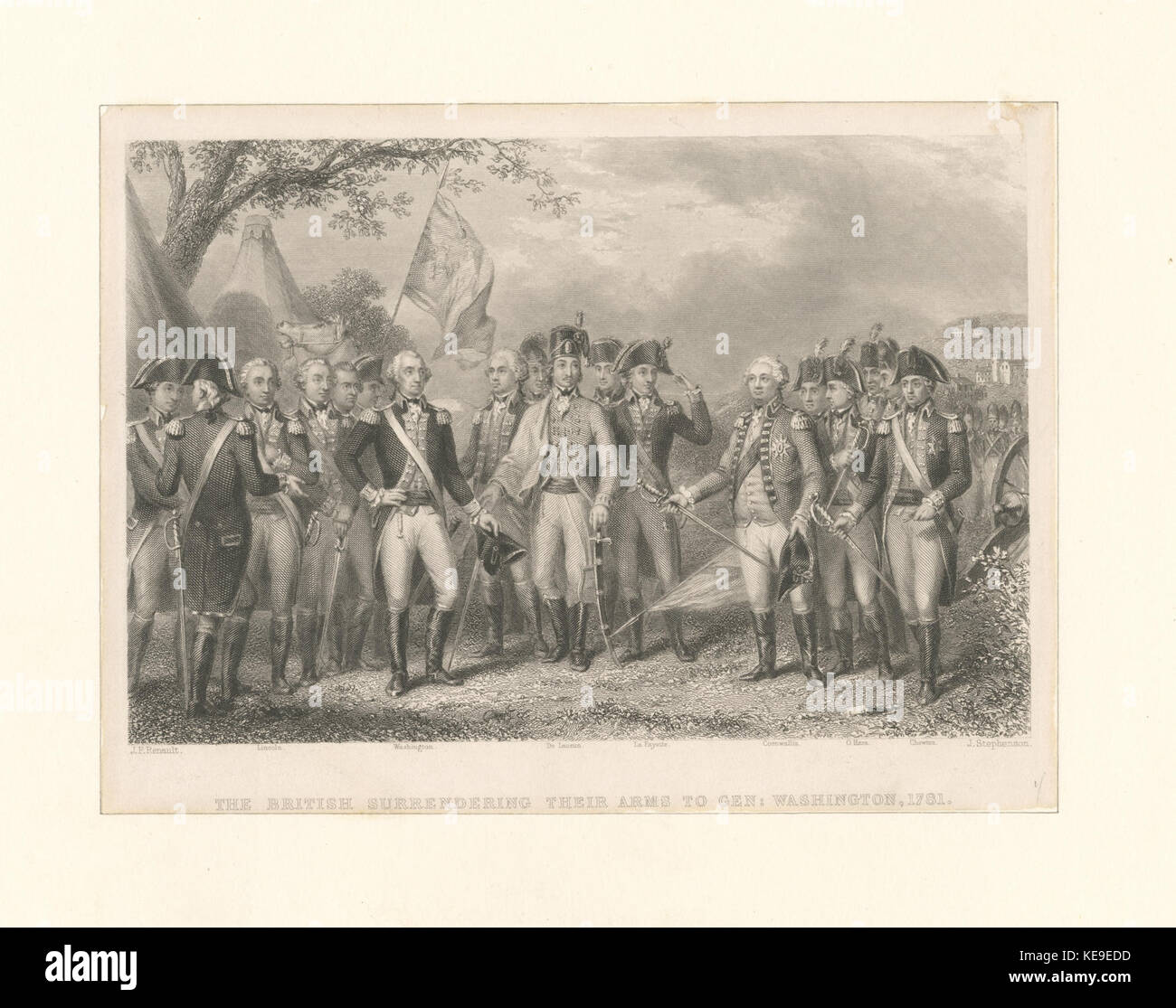 British generals revolutionary war hi-res stock photography and images ...