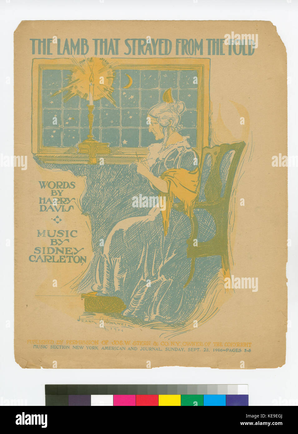 The lamb that strayed from the fold (NYPL Hades 609208 1257016 Stock ...