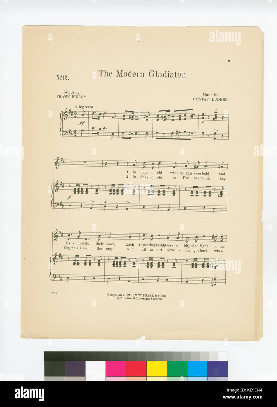 The modern gladiator hi-res stock photography and images - Alamy