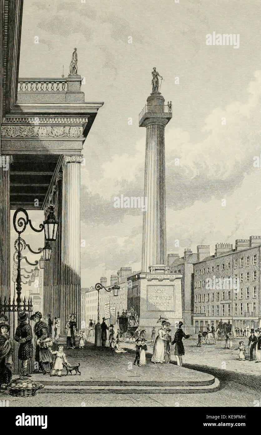 Nelson pillar hi-res stock photography and images - Alamy