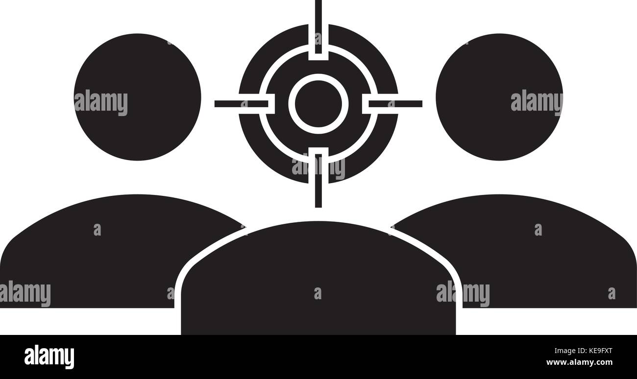 focus avatar icon, vector illustration, sign on isolated background ...