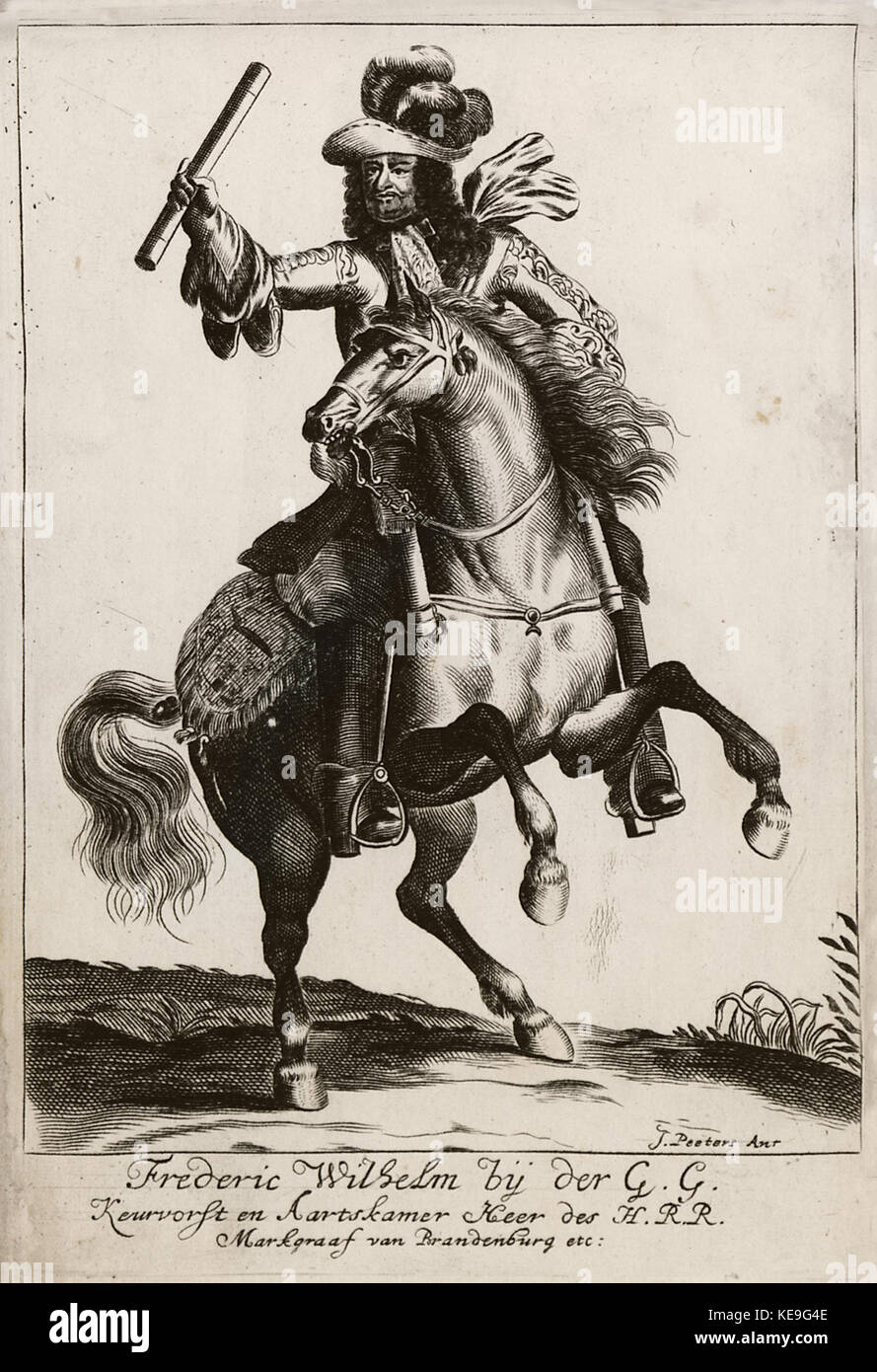 Frederic Wilhelm by der G G Keurvorst en Aartskamer Herr des H RR ...