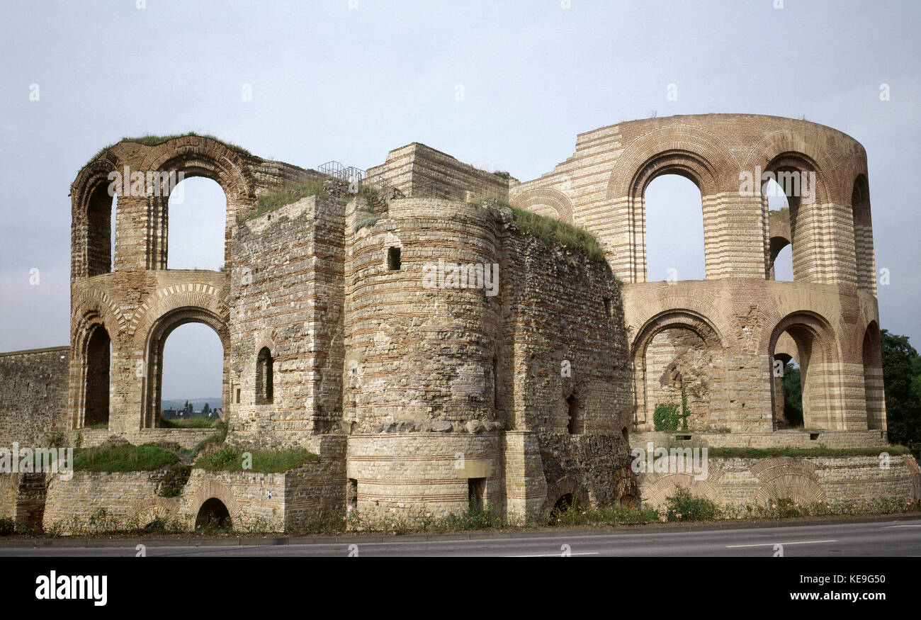 Imperial Baths (Kaiserthermen in German Stock Photo - Alamy