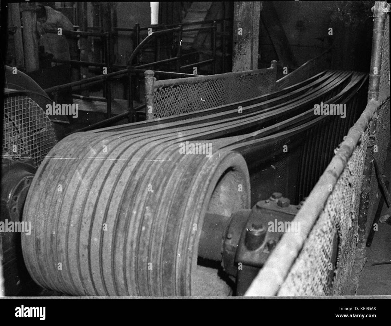 Flywheel With Belt High Resolution Stock Photography and Images - Alamy