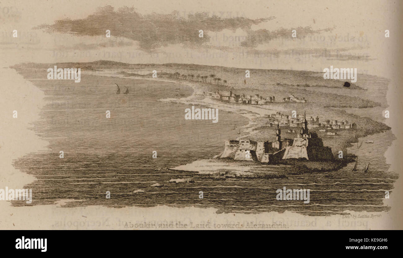 Aboukir bay map hi-res stock photography and images - Alamy