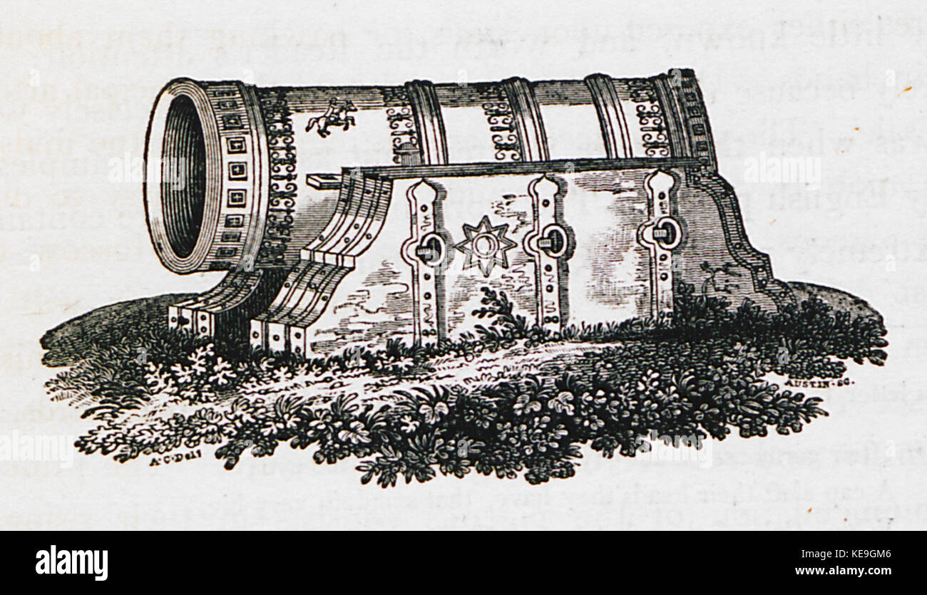 (Great Gun of Moscow) Clarke Edward Daniel 1810 Stock Photo - Alamy