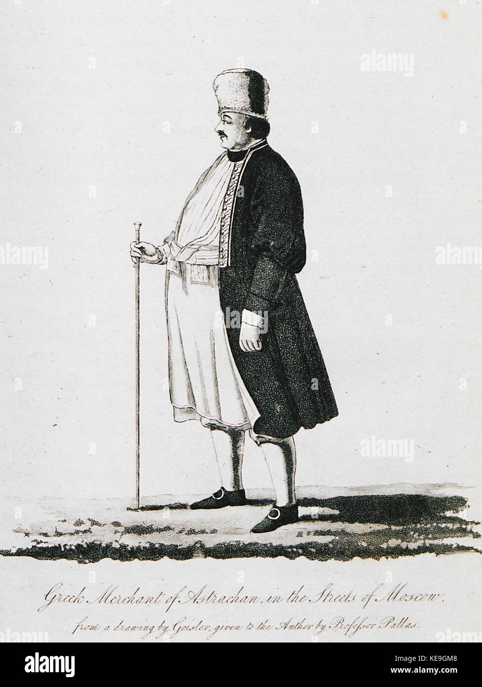 Greek Merchant of Astrachan, in the streets of Moscow Clarke Edward ...