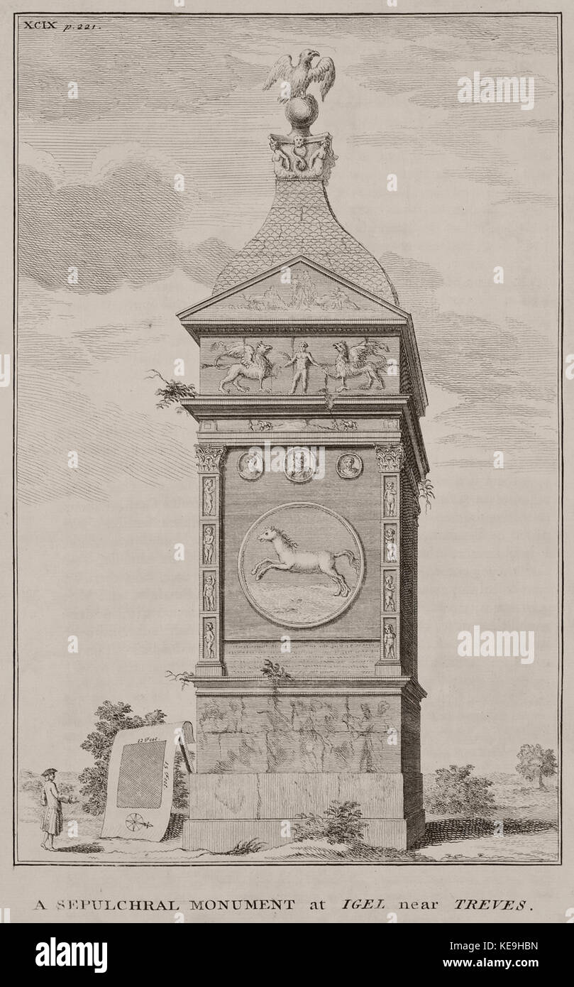 The monument of igel hi-res stock photography and images - Alamy