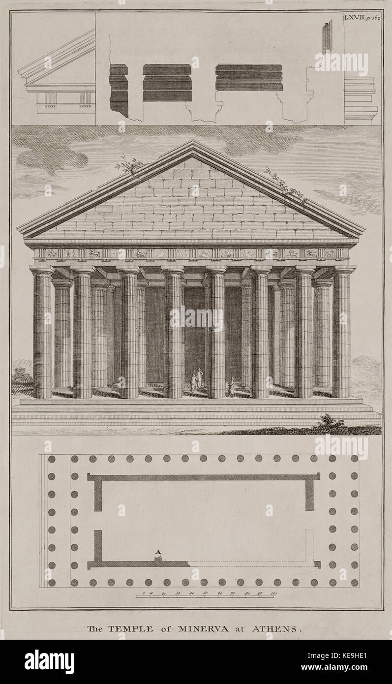 Temple of minerva in athens hi-res stock photography and images - Alamy