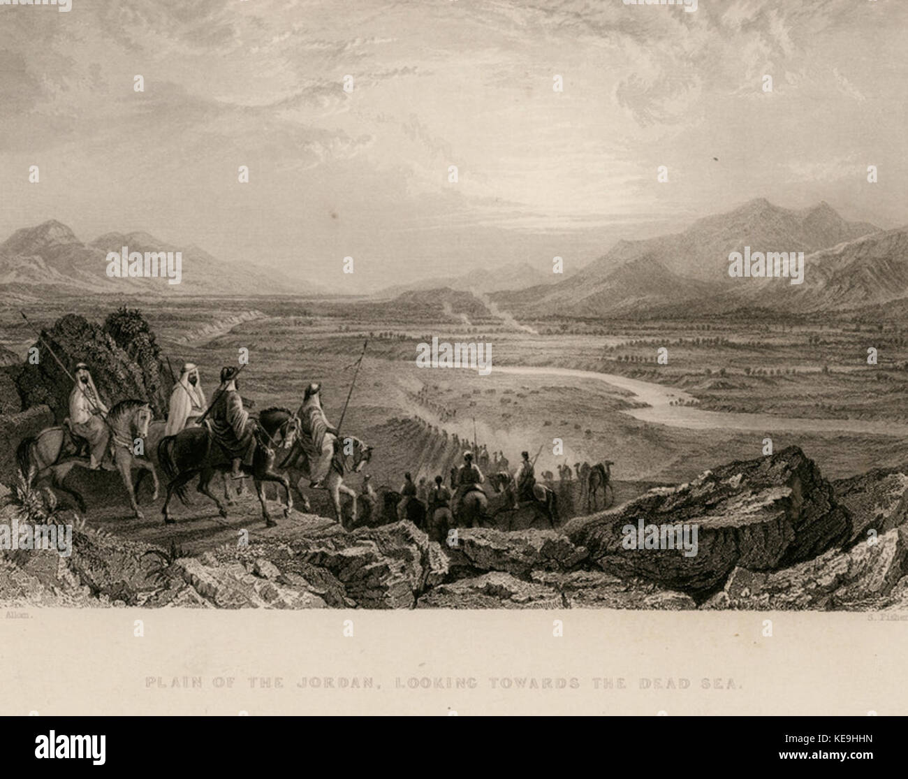 Plain of the dead sea hi-res stock photography and images - Alamy