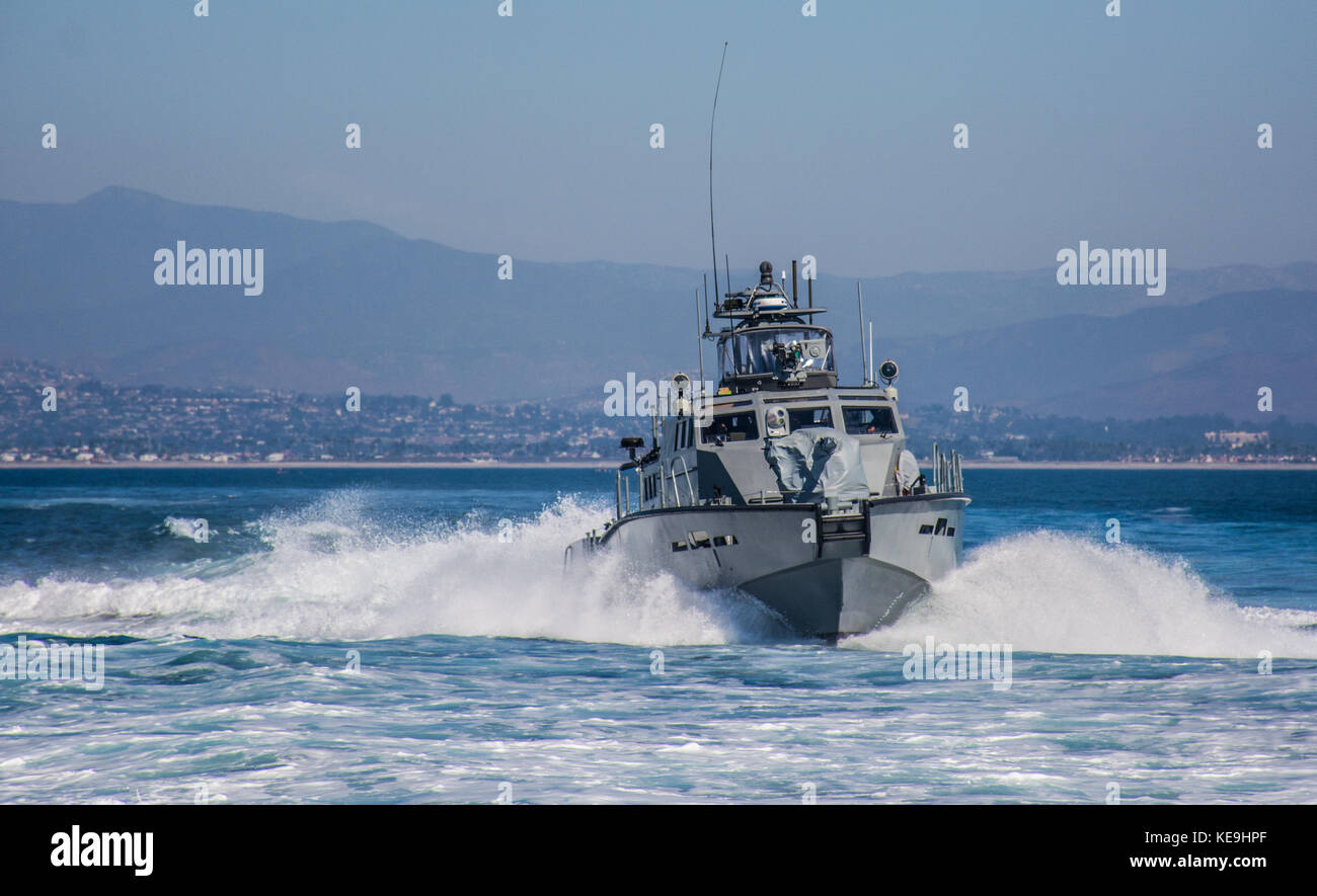 MKVI Patrol Boat assigned to Coastal Riverine Squadron (CRS) 3 Stock ...
