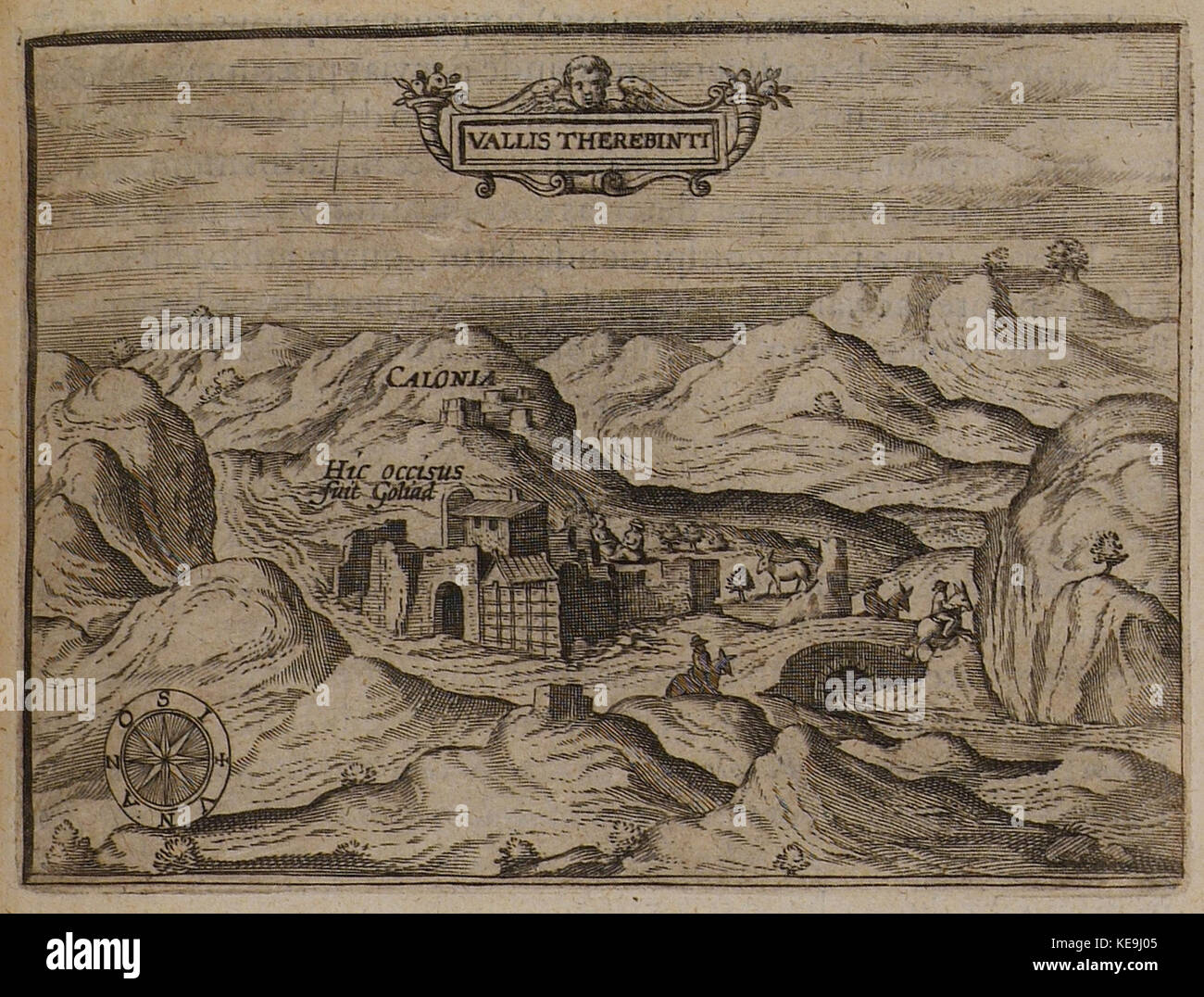 Vallis Therebinthi Cootwijck Johannes Van 1619 Stock Photo - Alamy