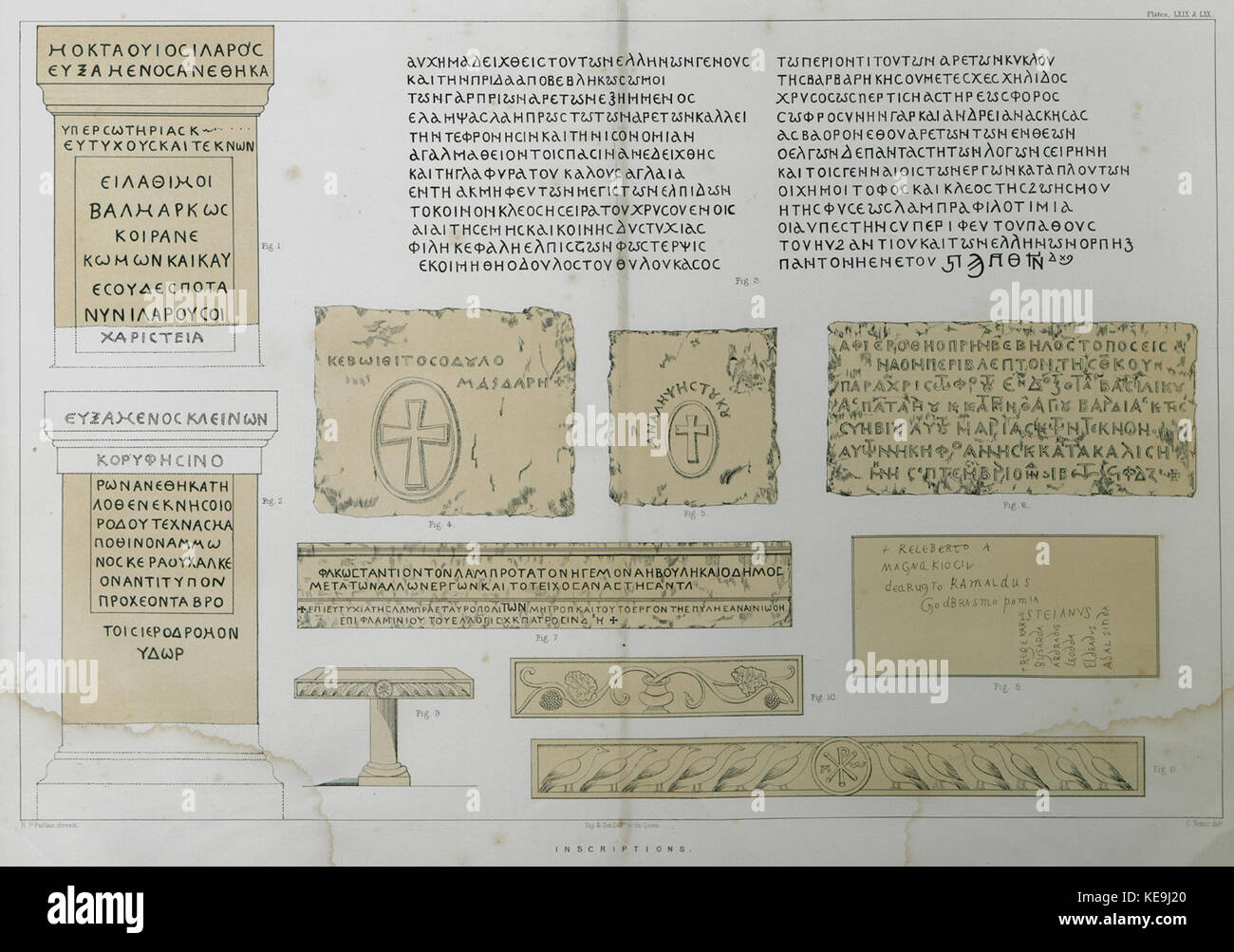 Inscriptions Fig 1,2 Inscriptions from the Temple of Jupiter Balmarcos ...