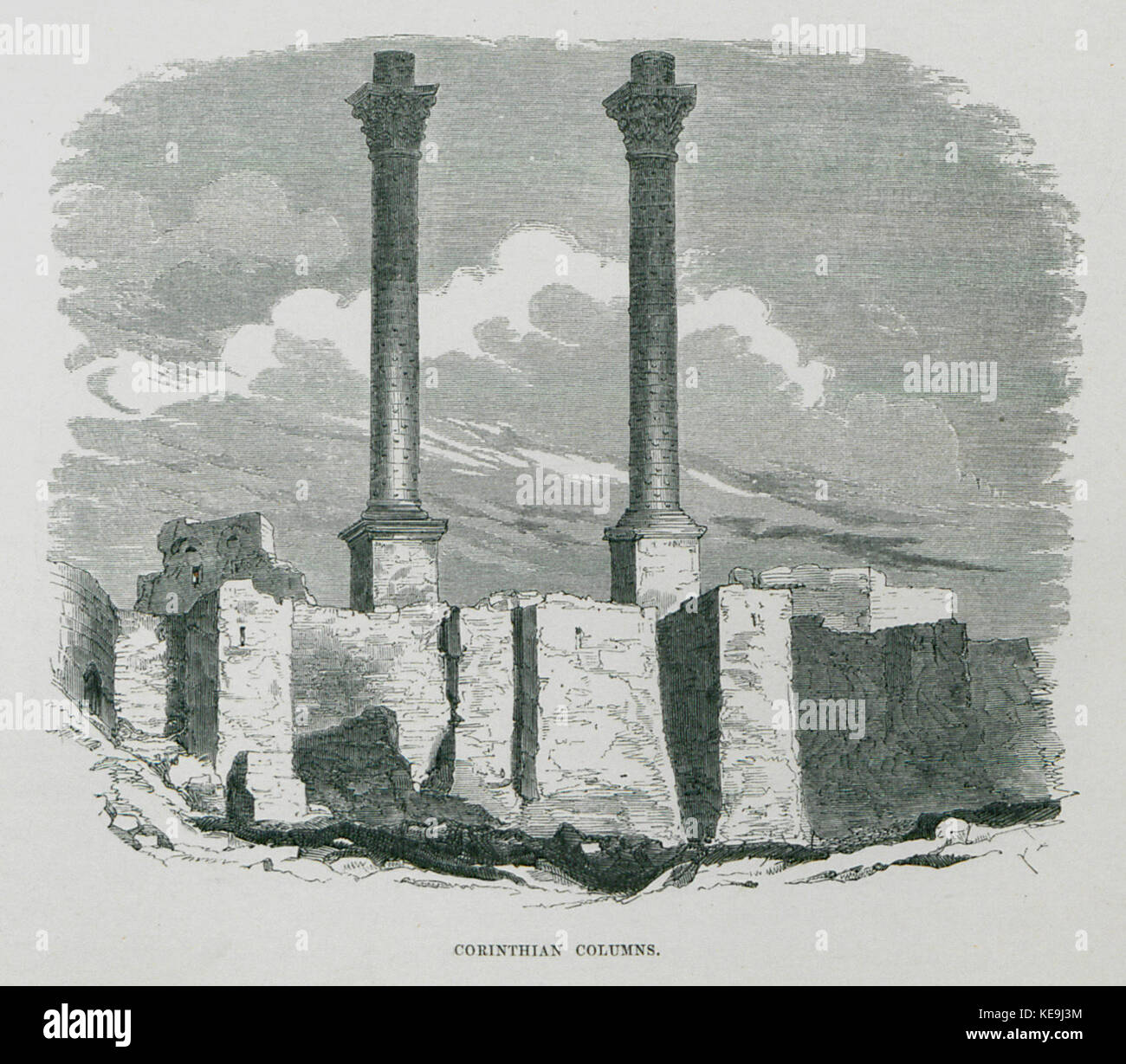 Corinthian column drawing hi-res stock photography and images - Alamy