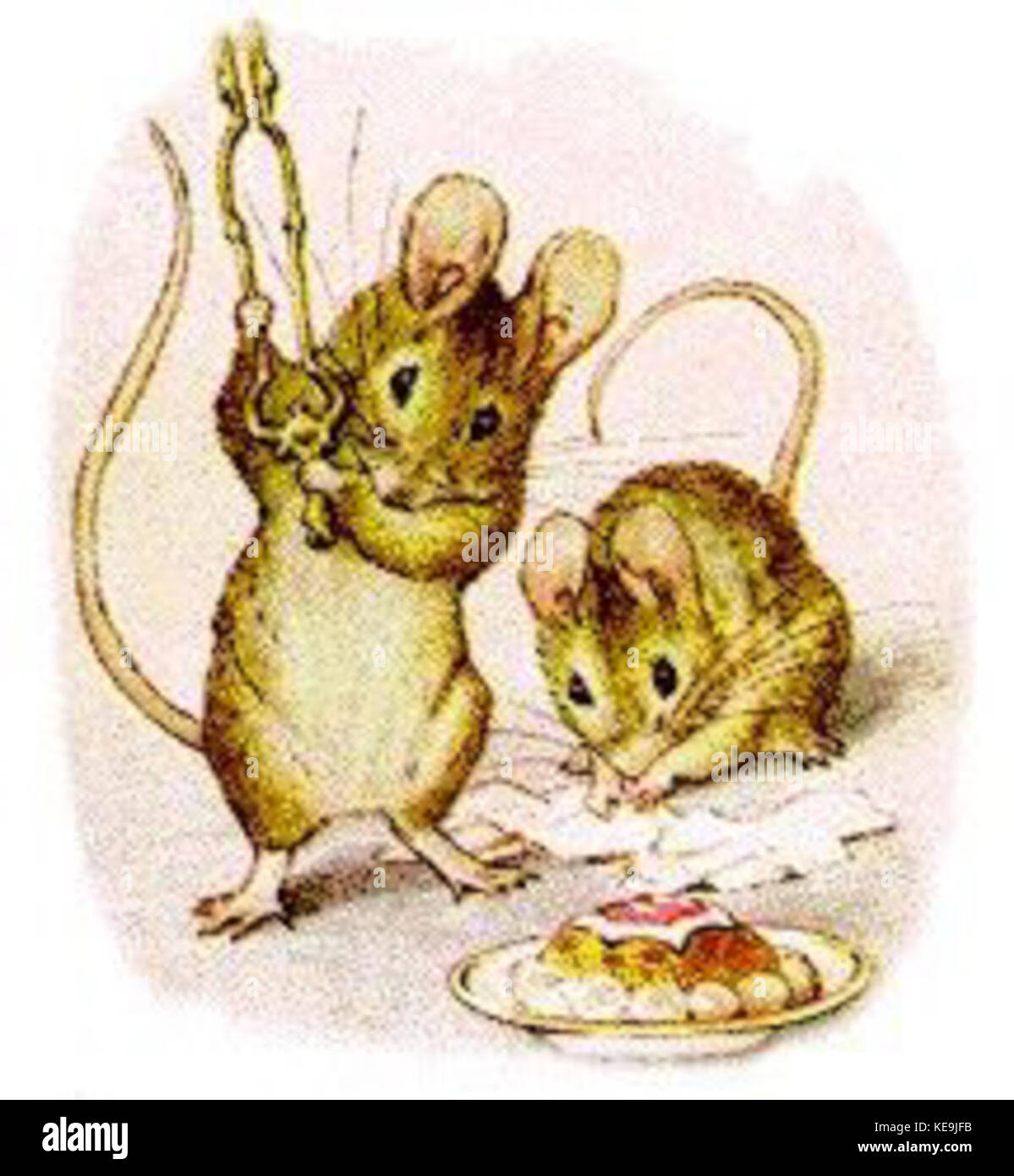 Two bad mice Stock Photo - Alamy