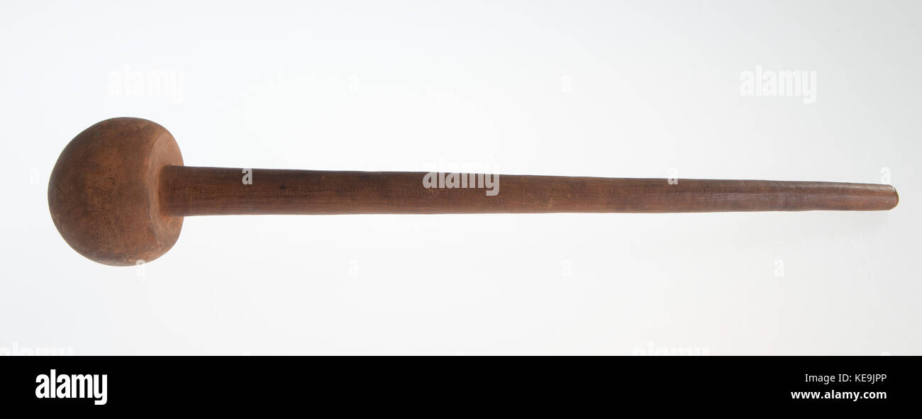 War Club from Central Africa Stock Photo - Alamy