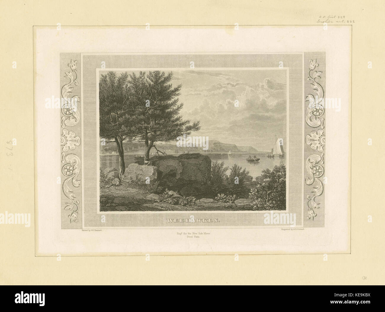 Weehawken illustration hi-res stock photography and images - Alamy