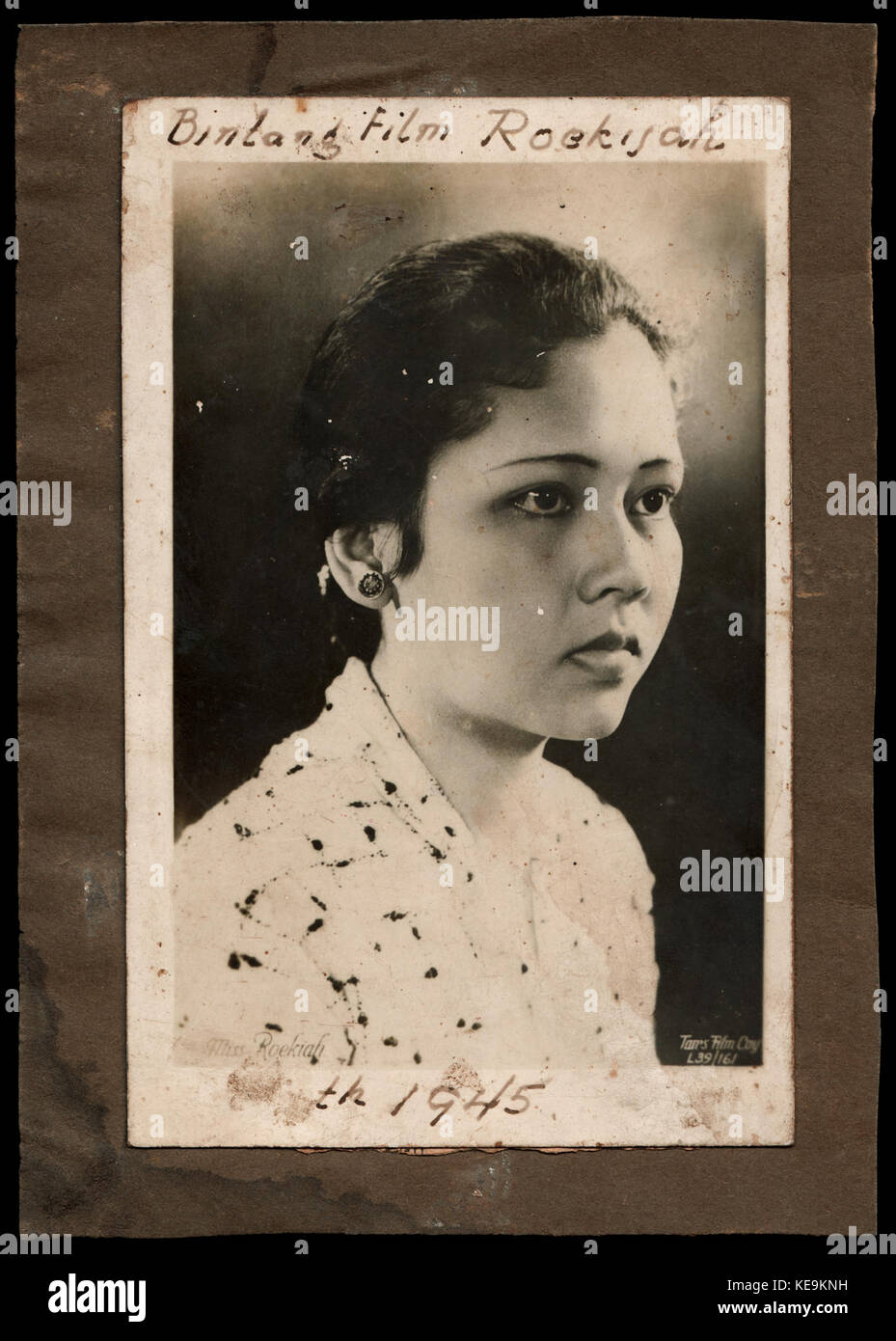 Roekiah in promotional still (c. 1941 Stock Photo - Alamy