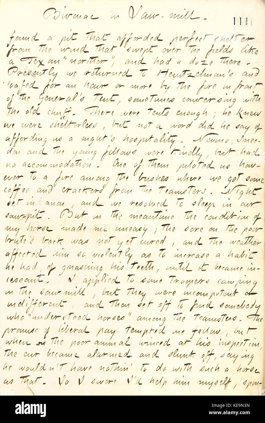 American civil war diaries hi-res stock photography and images - Alamy