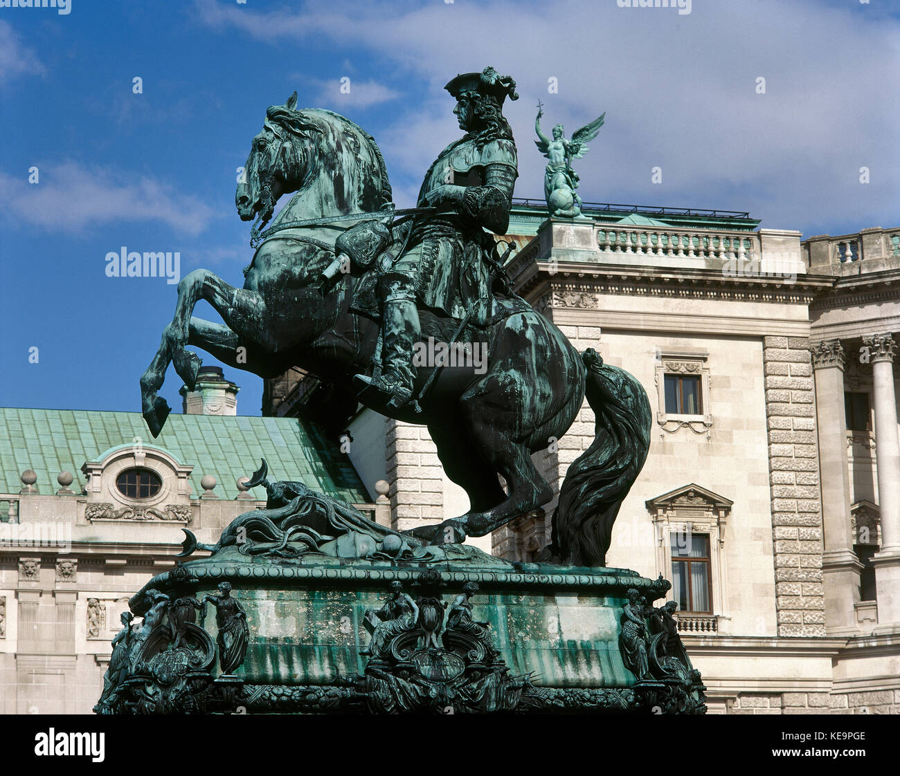 Prince Eugene of Savoy (Paris, 1663 - Vienna, 1736 Stock Photo - Alamy