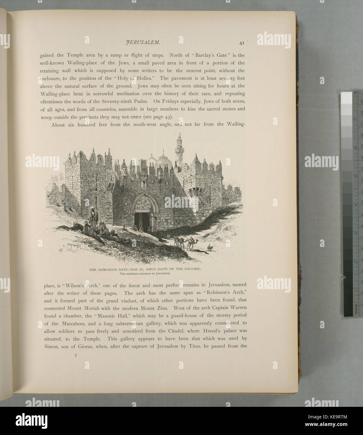 The Damascus Gate, also known as Bab el-Amud, is one of the seven gates ...