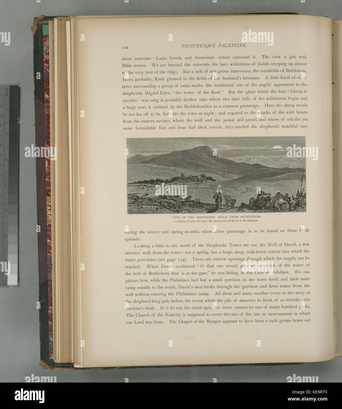 This view of the Shepherds' Field in Bethlehem captures the landscape ...