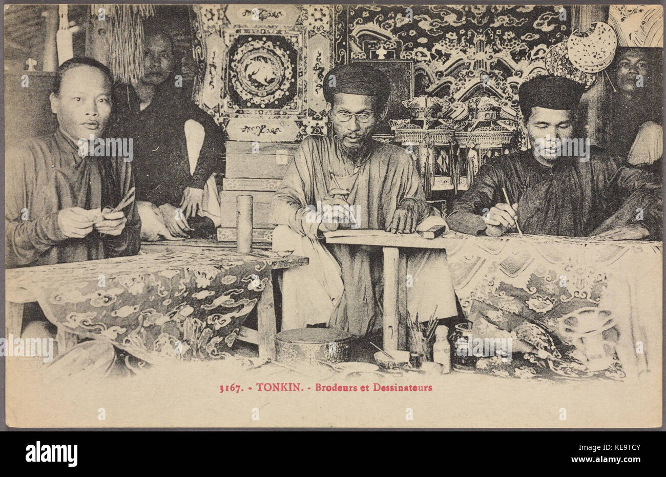 Tonkin, a region in Vietnam, has been historically depicted by artists ...