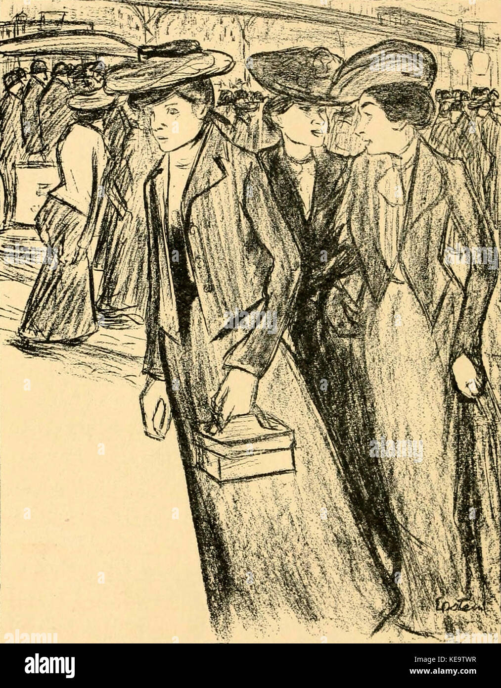 Working class girls women hi-res stock photography and images - Alamy