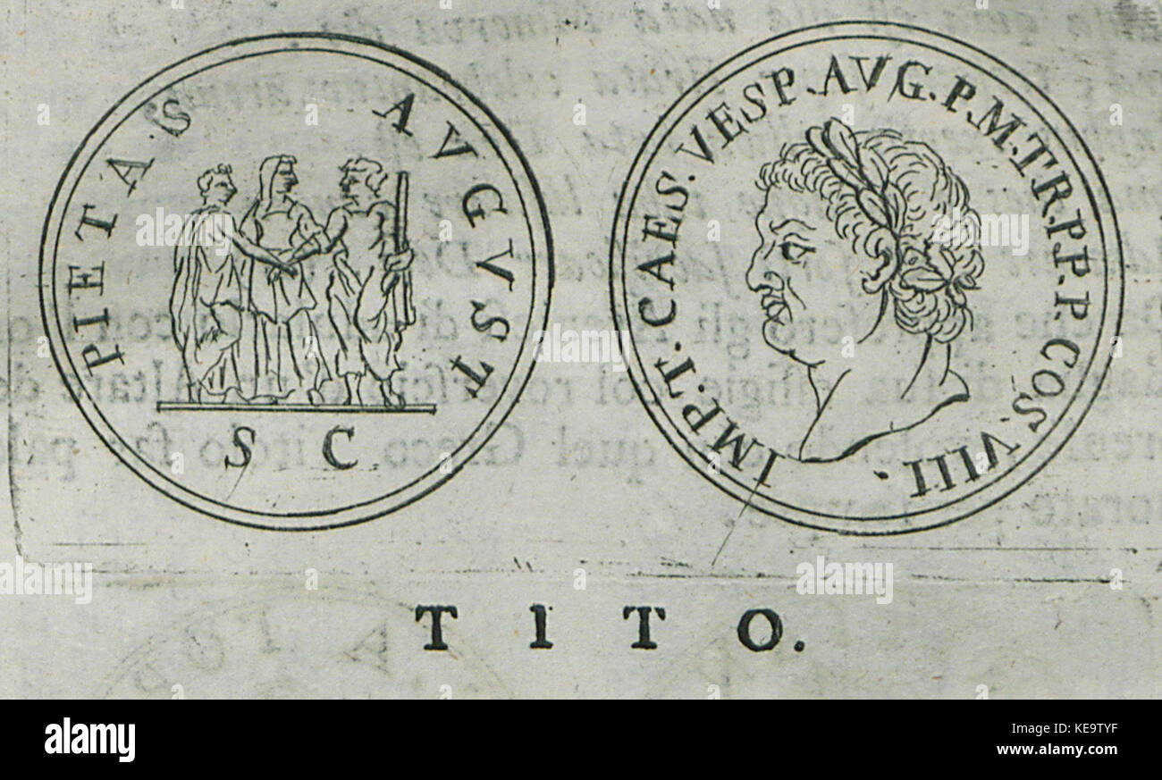 This historical piece is a work by Tito Fanelli, a 17th-century artist ...