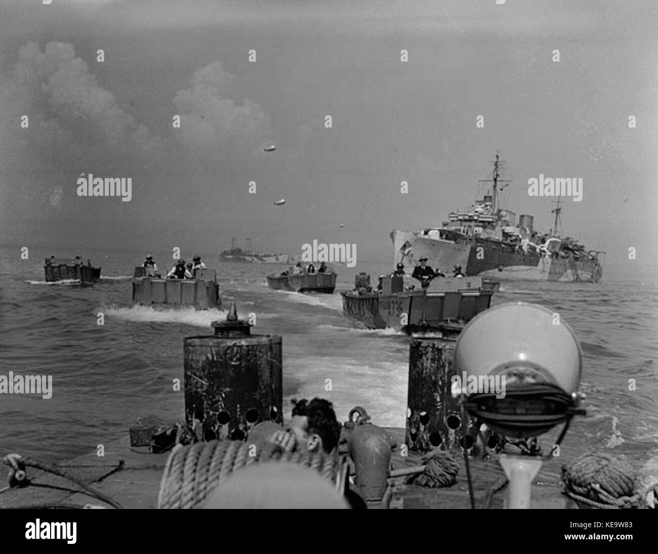 During amphibious landing exercise hi-res stock photography and images ...