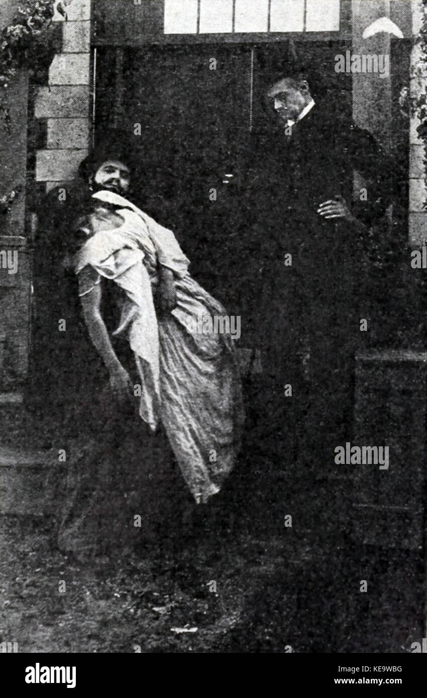 Woman in White 1912 Gem 5 Stock Photo - Alamy