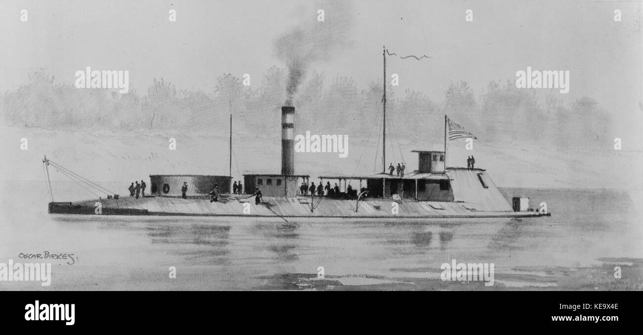 USS Neosho (1863 1873) NH 60617 Stock Photo - Alamy