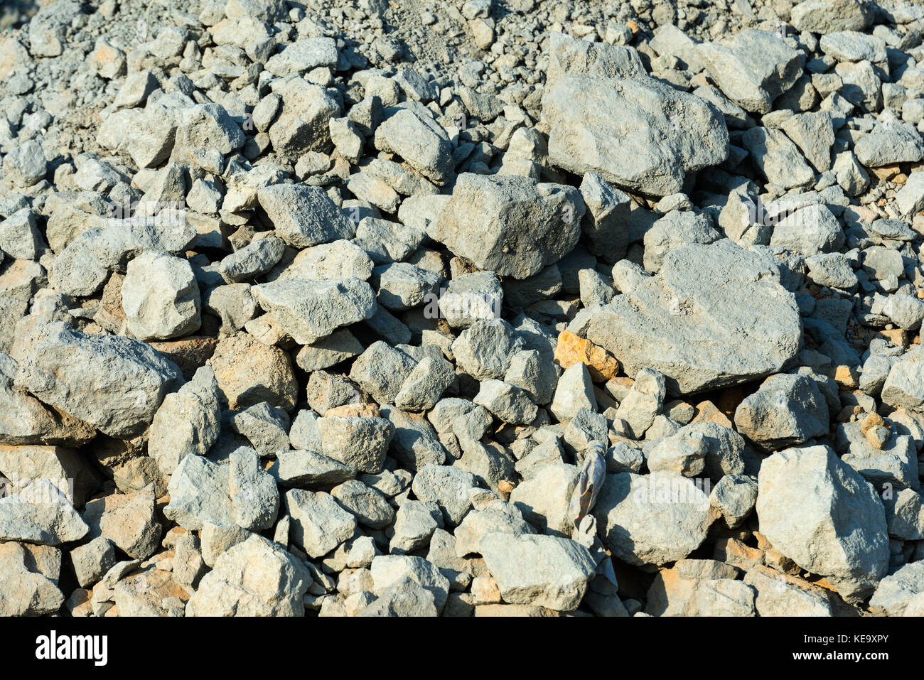 Rocks extracted from a gold underground mine before being crushed Stock ...