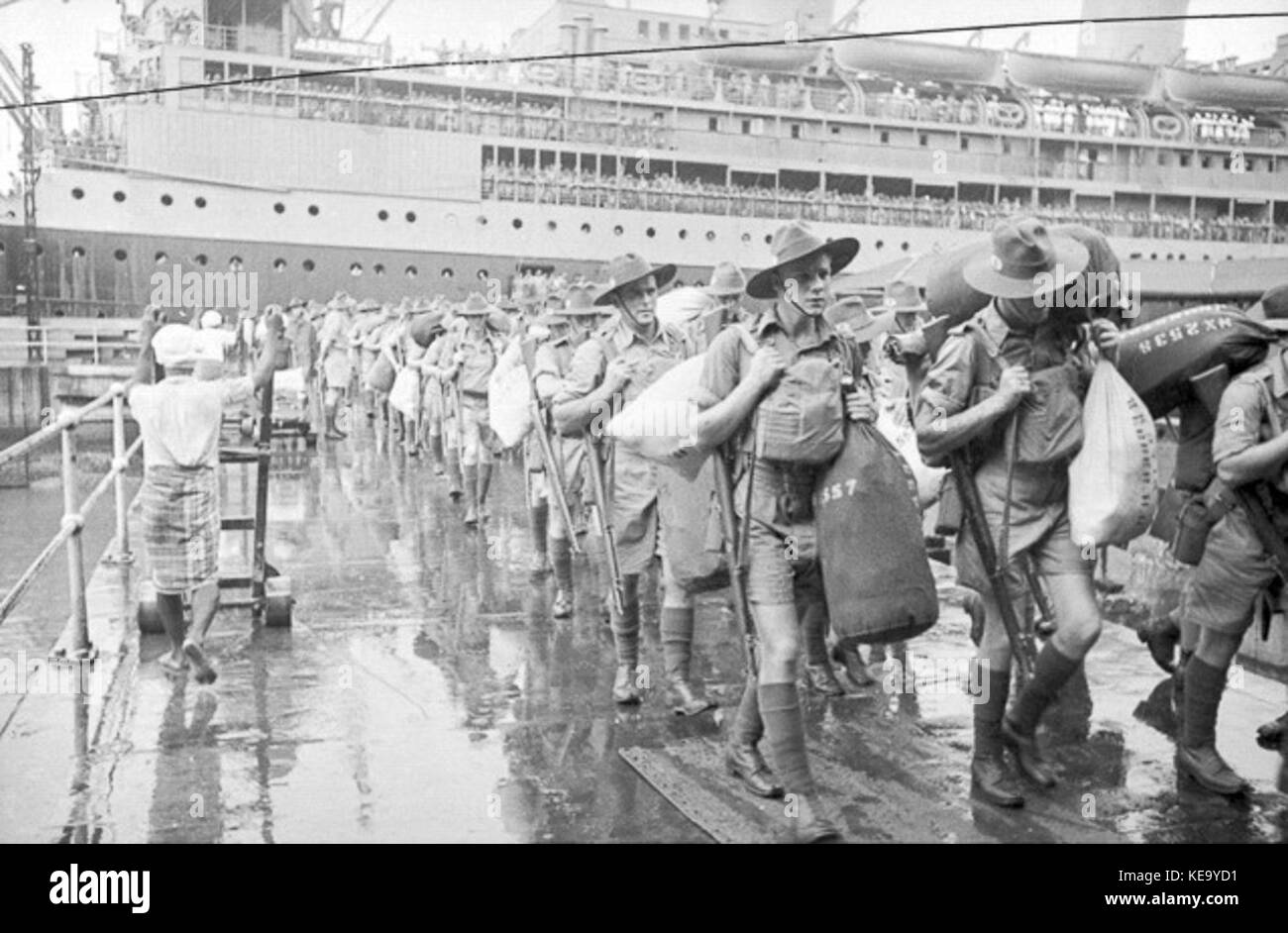 8th Div Troops Stock Photo - Alamy