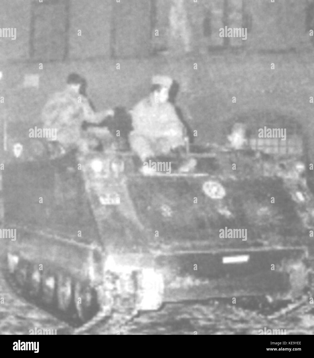 U s army armored vehicle Black and White Stock Photos & Images - Alamy