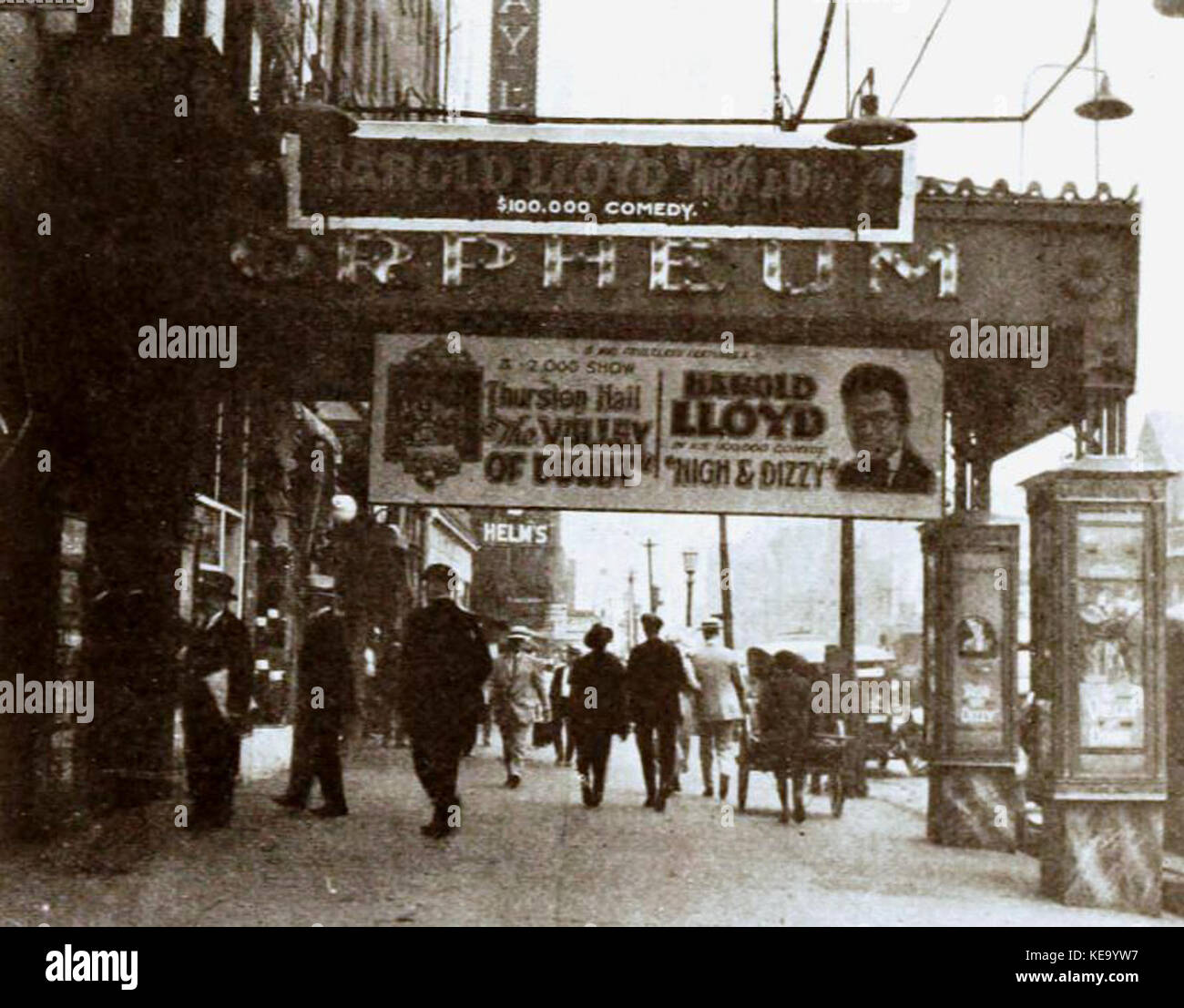 The Valley of Doubt (1920) High and Dizzy (1920) Orpheum Theater ...