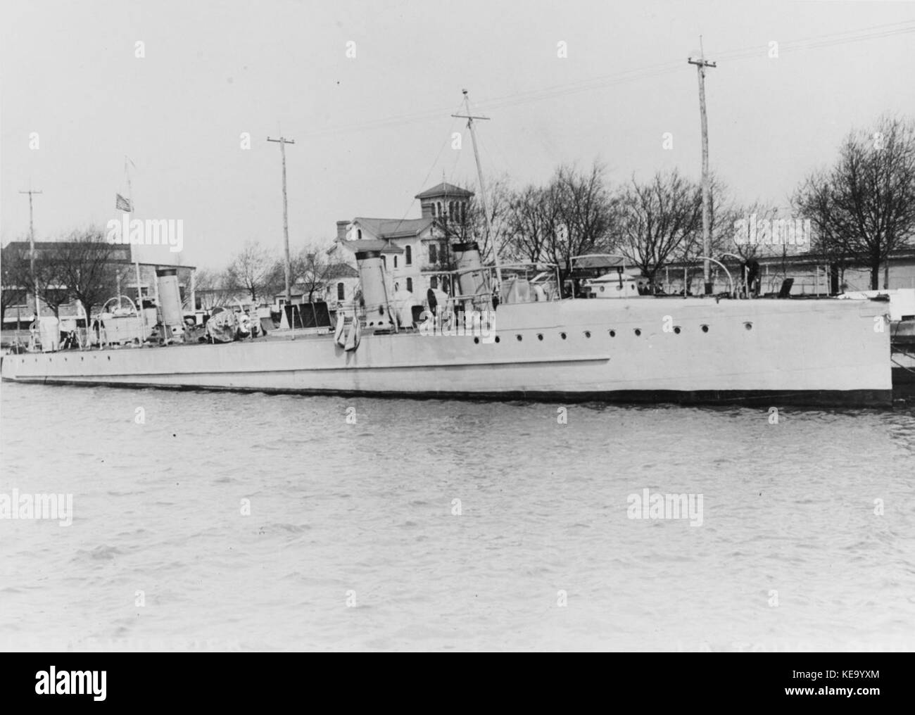 USS SHUBRICK (Torpedo Boat 31, TB 31 Stock Photo - Alamy