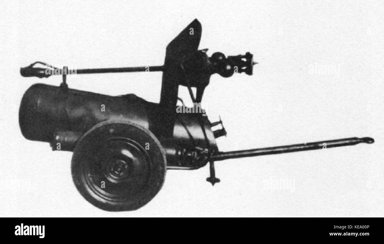 The Lanciafiamme Mod42 Carrellato is an Italian military flamethrower ...