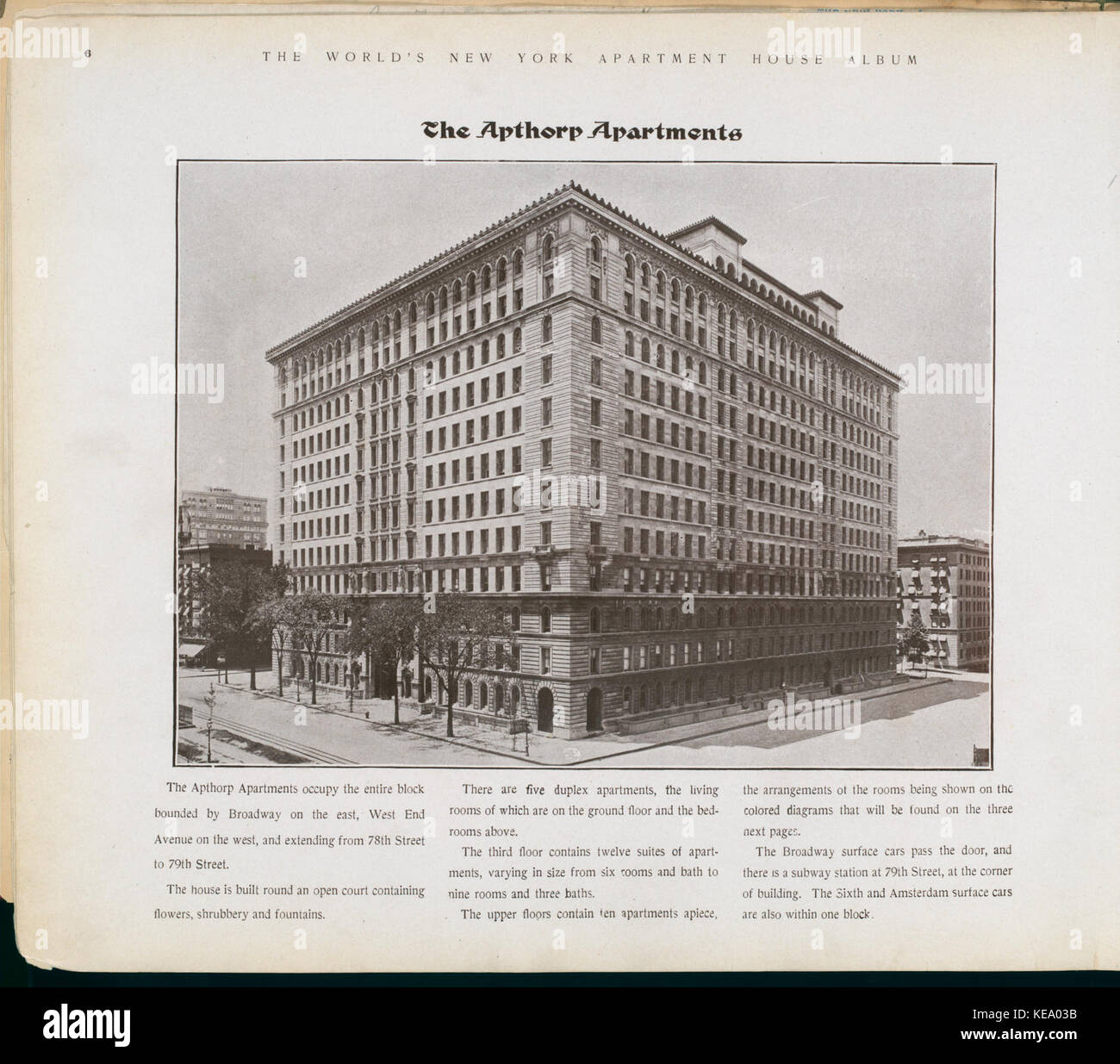 Apthorp building hi-res stock photography and images - Alamy